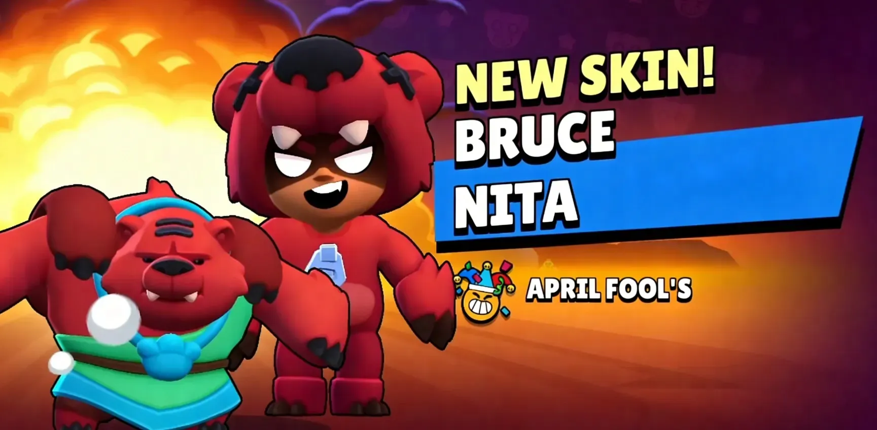 Brawl Stars April Fools 2026: Fool Skins, Bruce Nita Mode & Rewards ...
