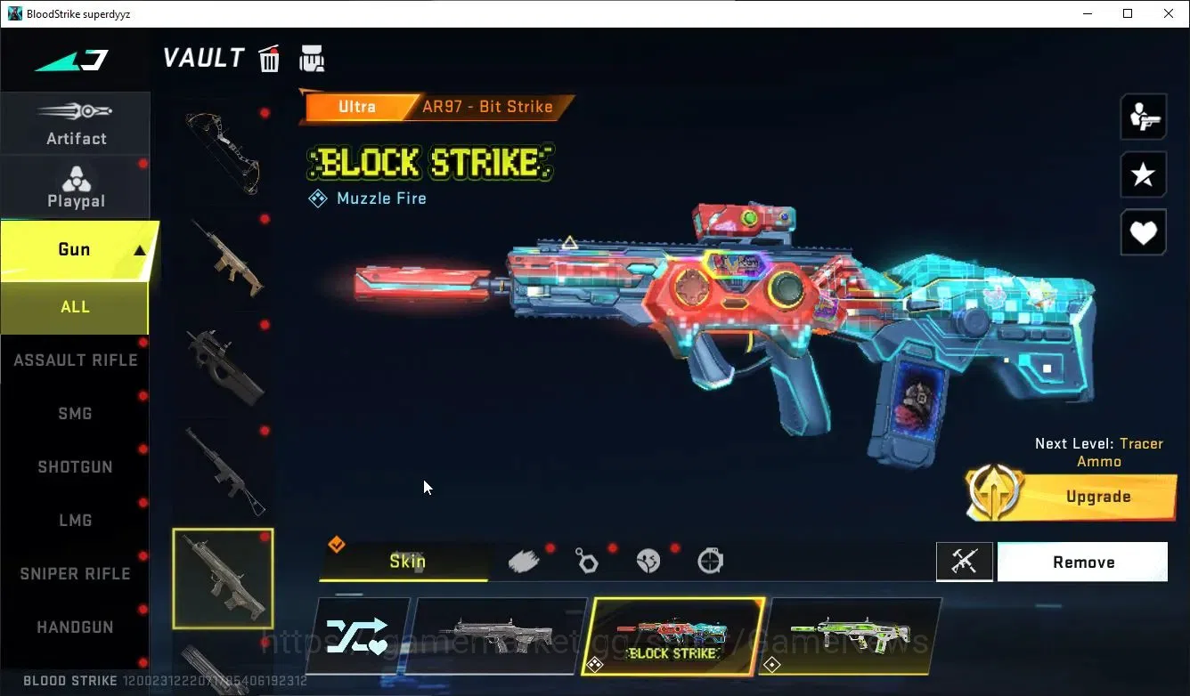 Blood Strike Accounts - Asia Eternal Deagle Collab Tok | GameMarket.gg