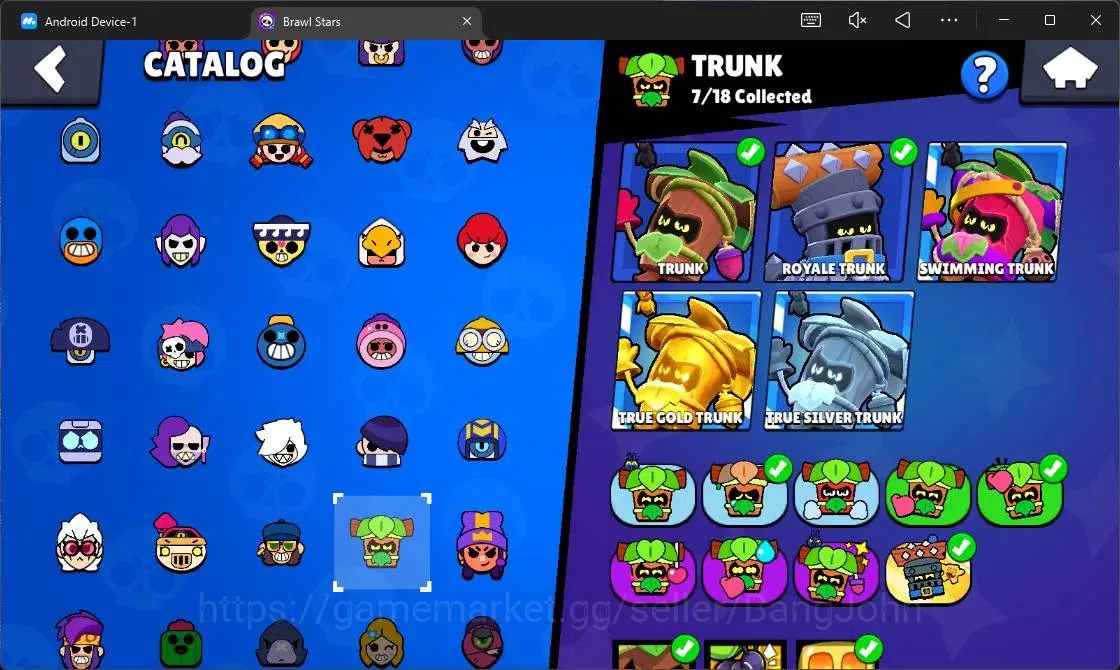 Brawl Stars Accounts - Android 3091thropy 31 Brawler | GameMarket.gg