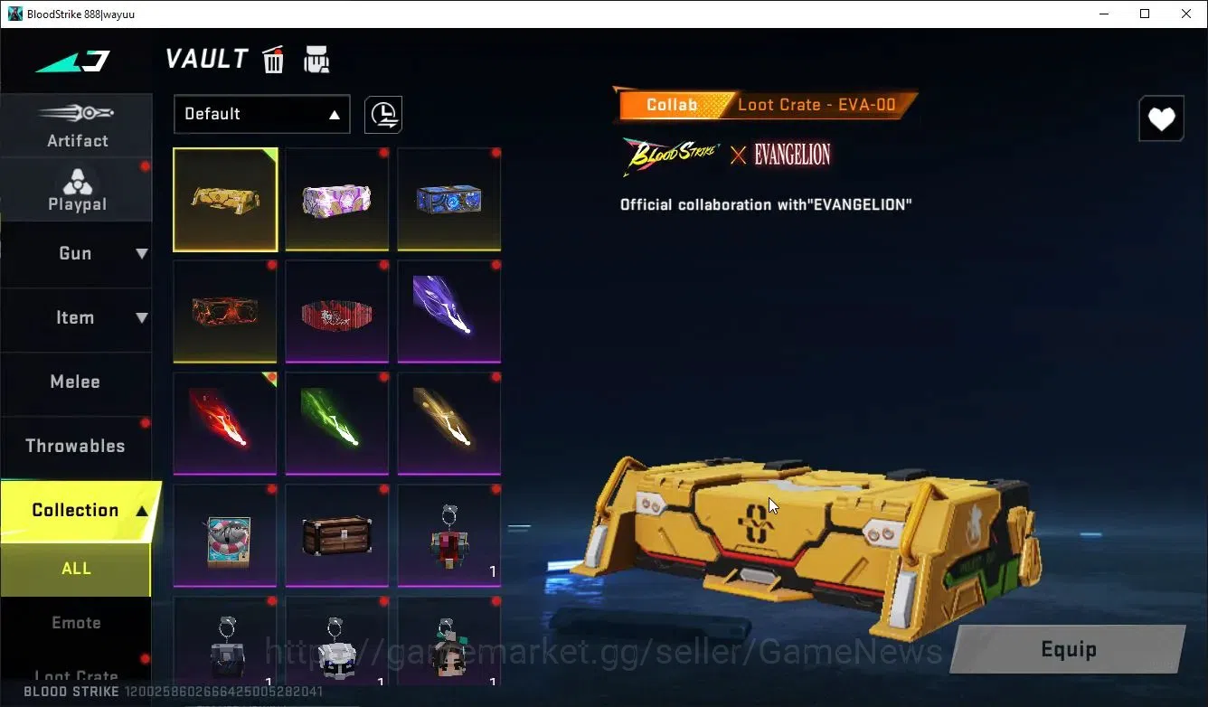 Blood Strike Accounts - Asia Eternal Deagle Scorpion C | GameMarket.gg