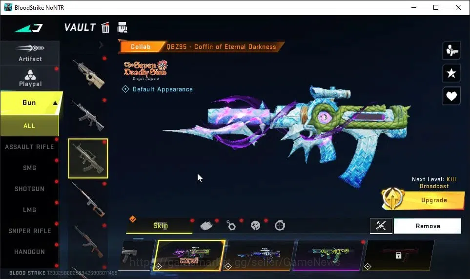 Blood Strike Accounts - Asia Eternal Deagle Scorpius 1 | GameMarket.gg