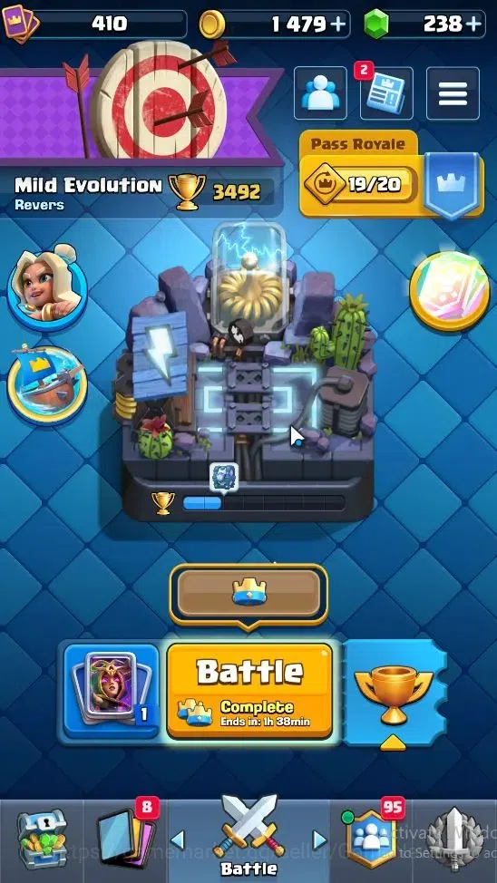 Clash Royale Accounts - Ktl 10 Trophy 3492 Card 51 Lim | GameMarket.gg