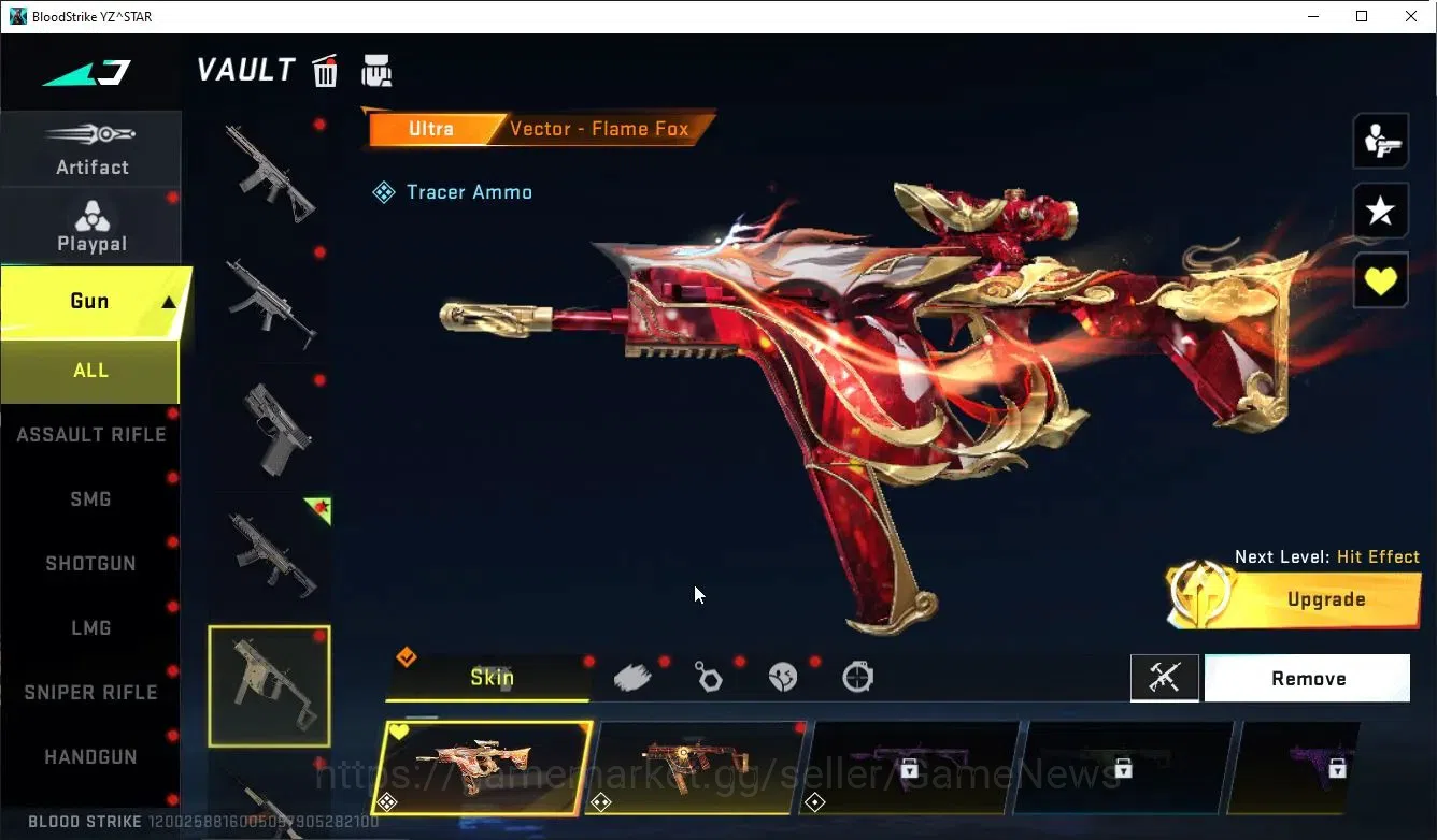 Blood Strike Accounts - Asia Eternal Deagle Melee Kata | GameMarket.gg