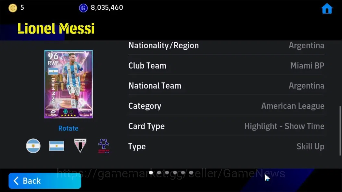 Efootball Accounts - Android Epic Bigtime Eden Haza | GameMarket.gg